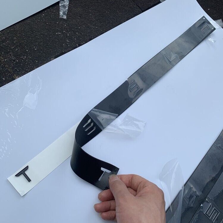 Tesla Enthusiasts: Adreama ABS Rear Trunk Emblem Letters